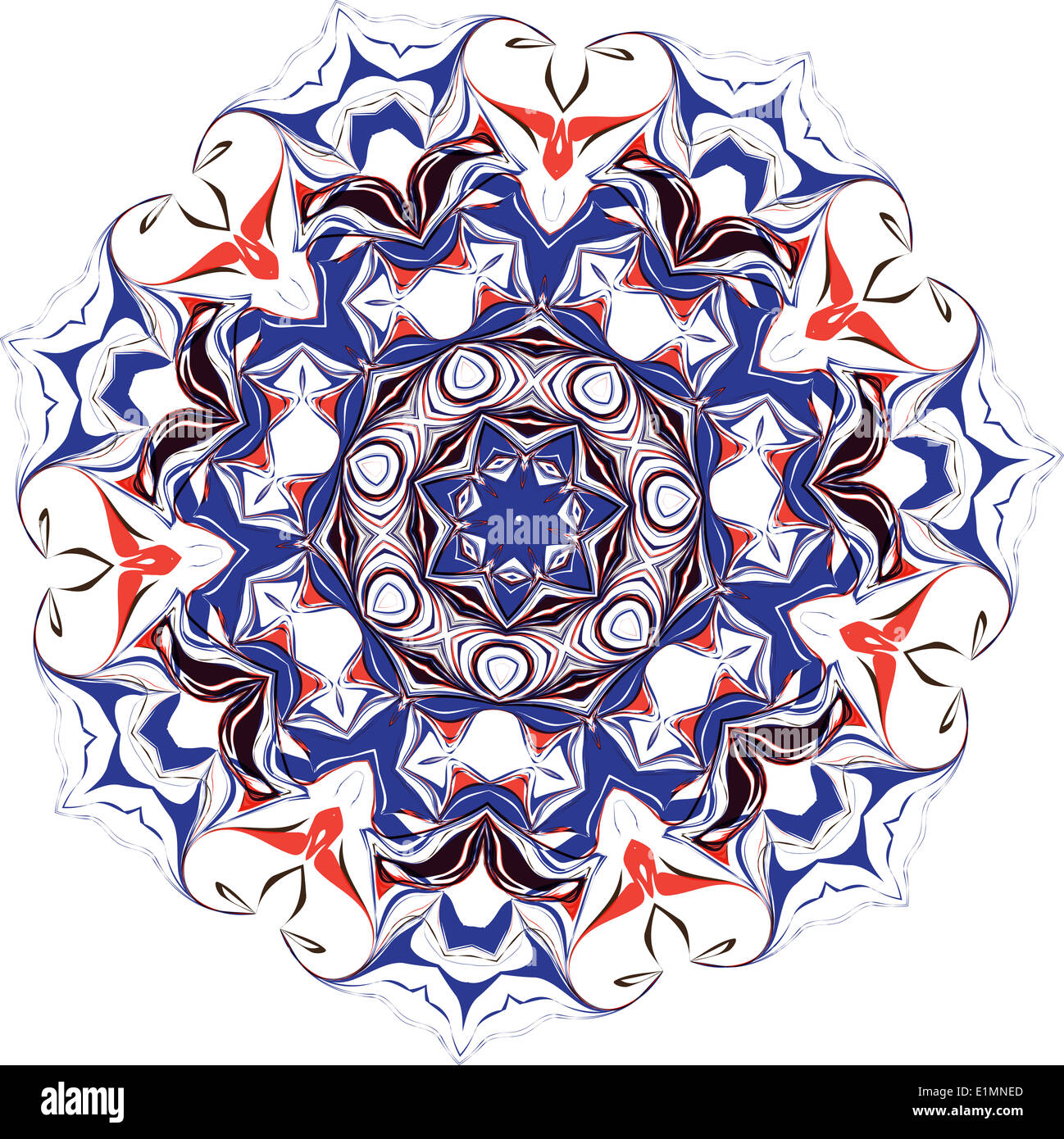 Vector background with decorative ethnic colors. Use for wallpaper and ...