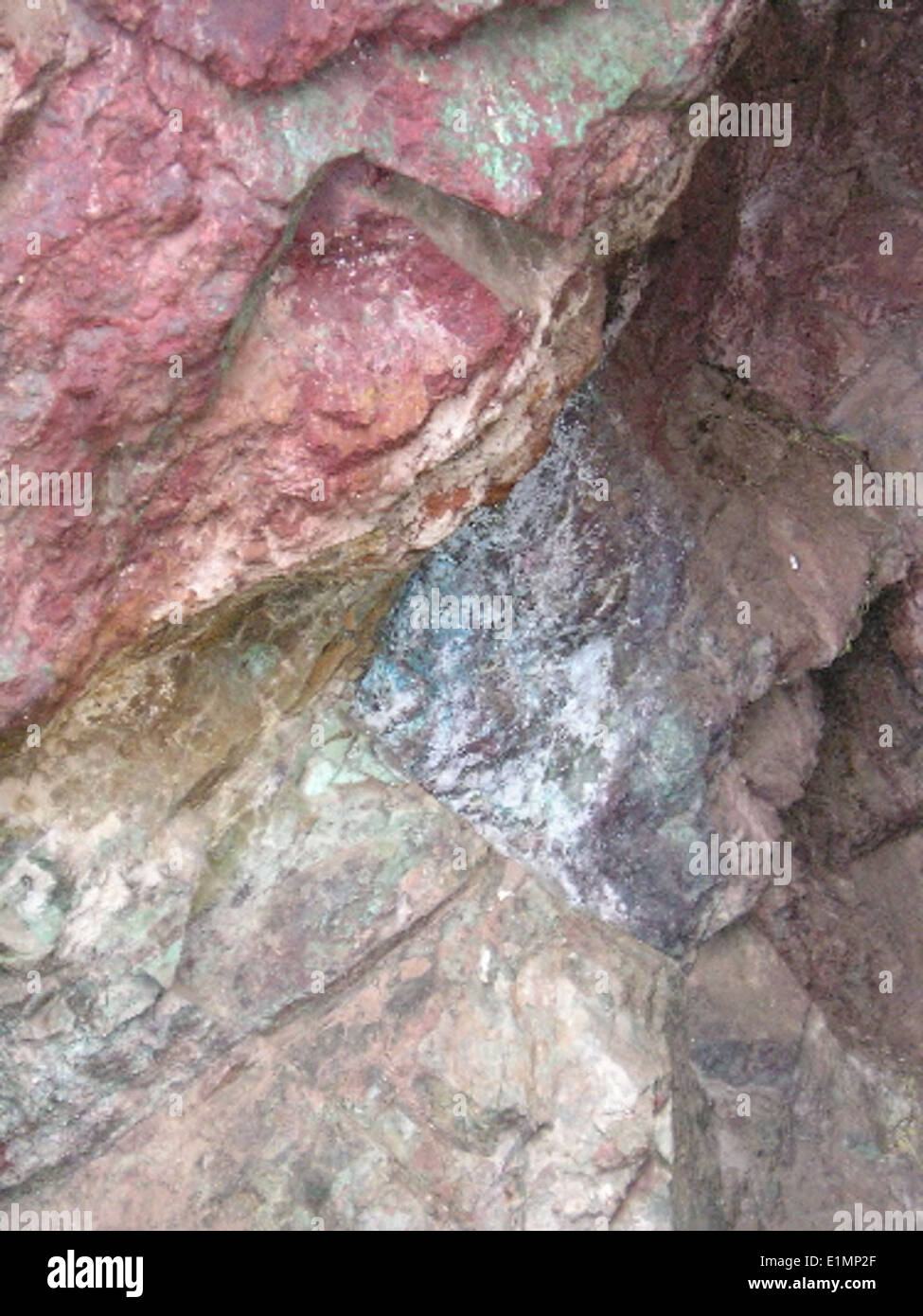 The Miller Peak Mine in Coronado National Forest, known for its blue ...