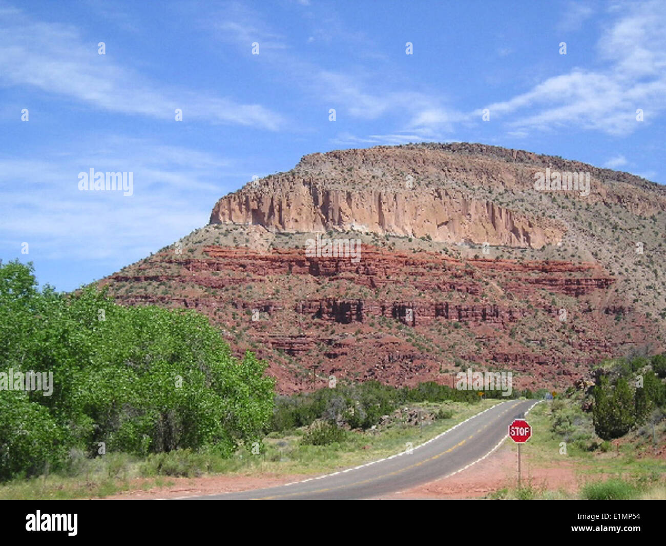 The Abo and Yeso Tuff formations, along with sandstone outcrops, offer ...