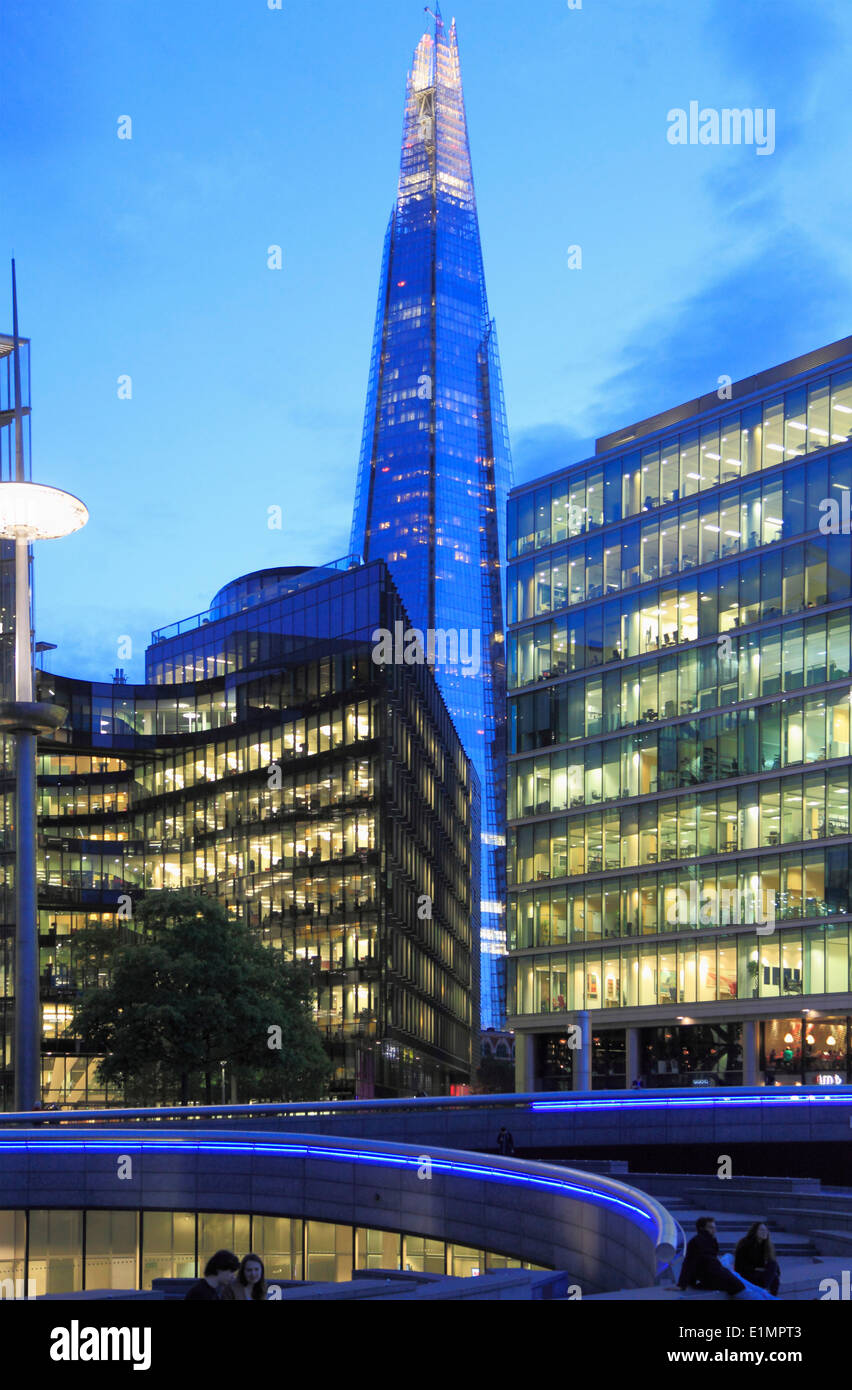 UK, England, London, The Shard, skyscraper, Renzo Piano architect Stock ...