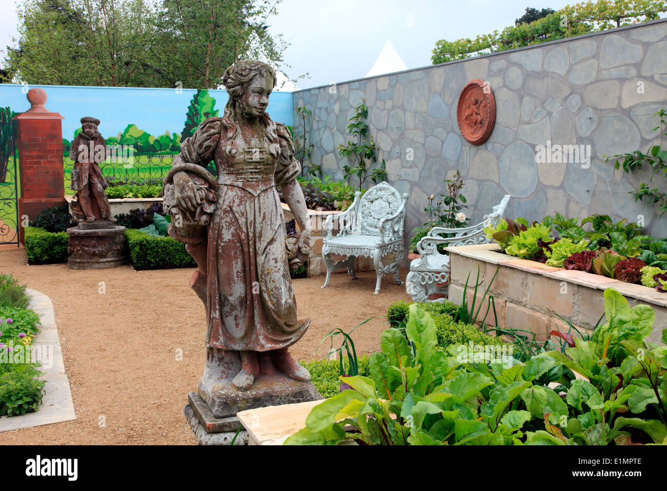 Tankardstown Garden show garden Bloom 2014 Stock Photo - Alamy