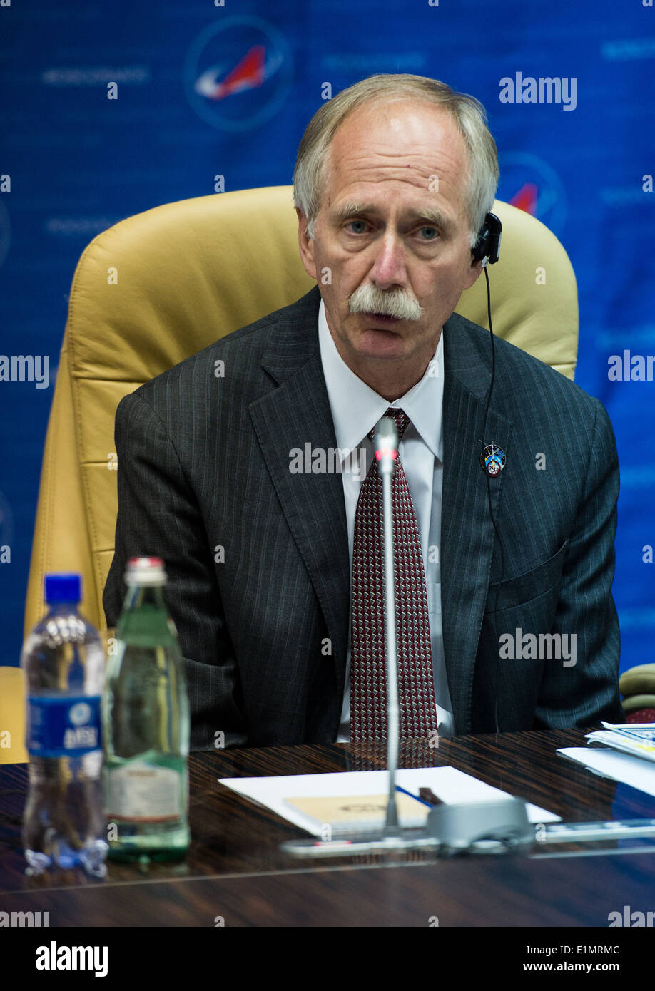 Expedition 40 Post Docking Statement Stock Photo - Alamy