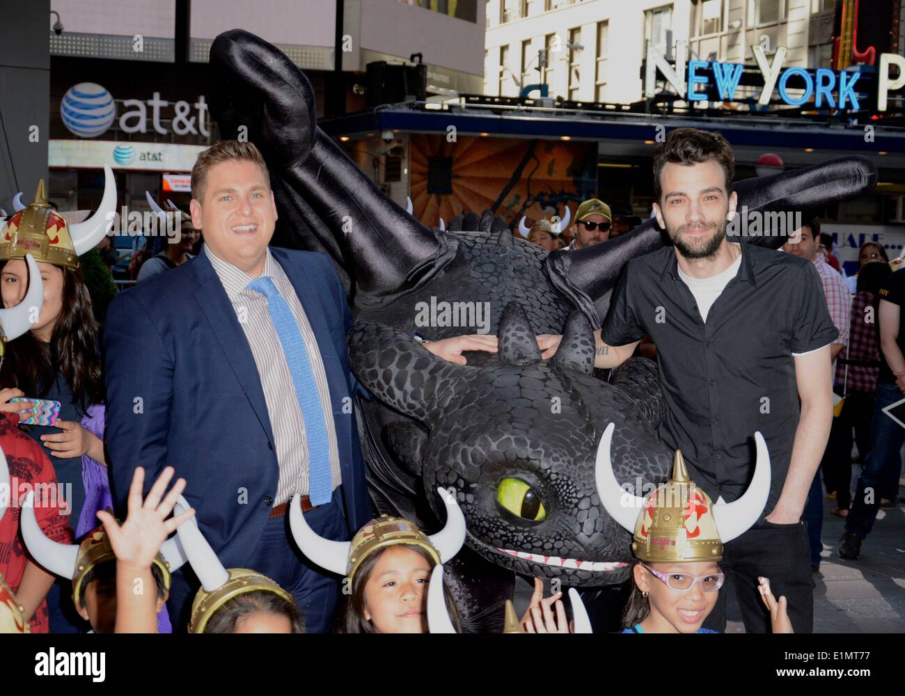 New York, NY, USA. 6th June, 2014. Jonah Hill, Jay Baruchel at a public ...