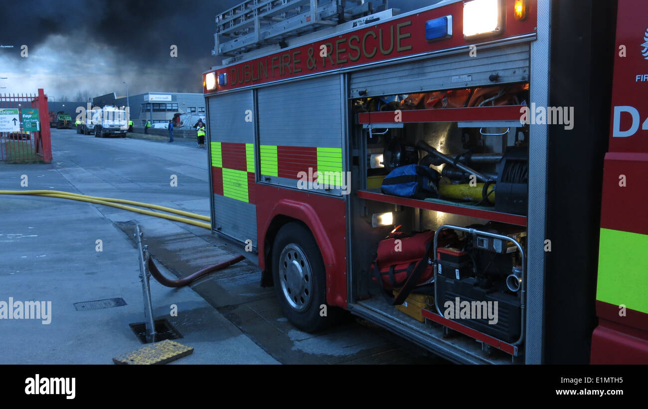 Dublin fire brigade water hi-res stock photography and images - Alamy
