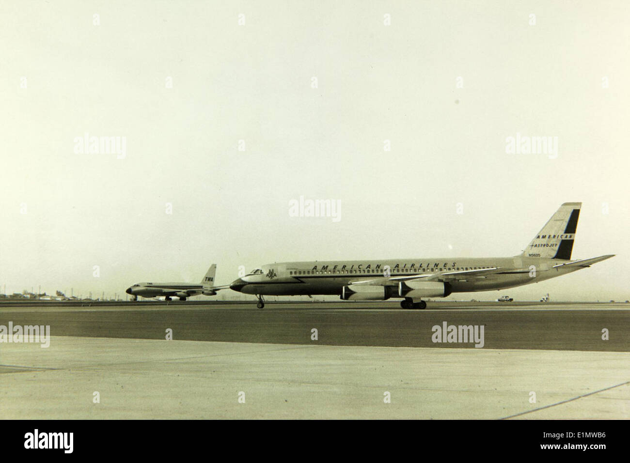 The American Airlines jet in this photograph is a classic example of a ...