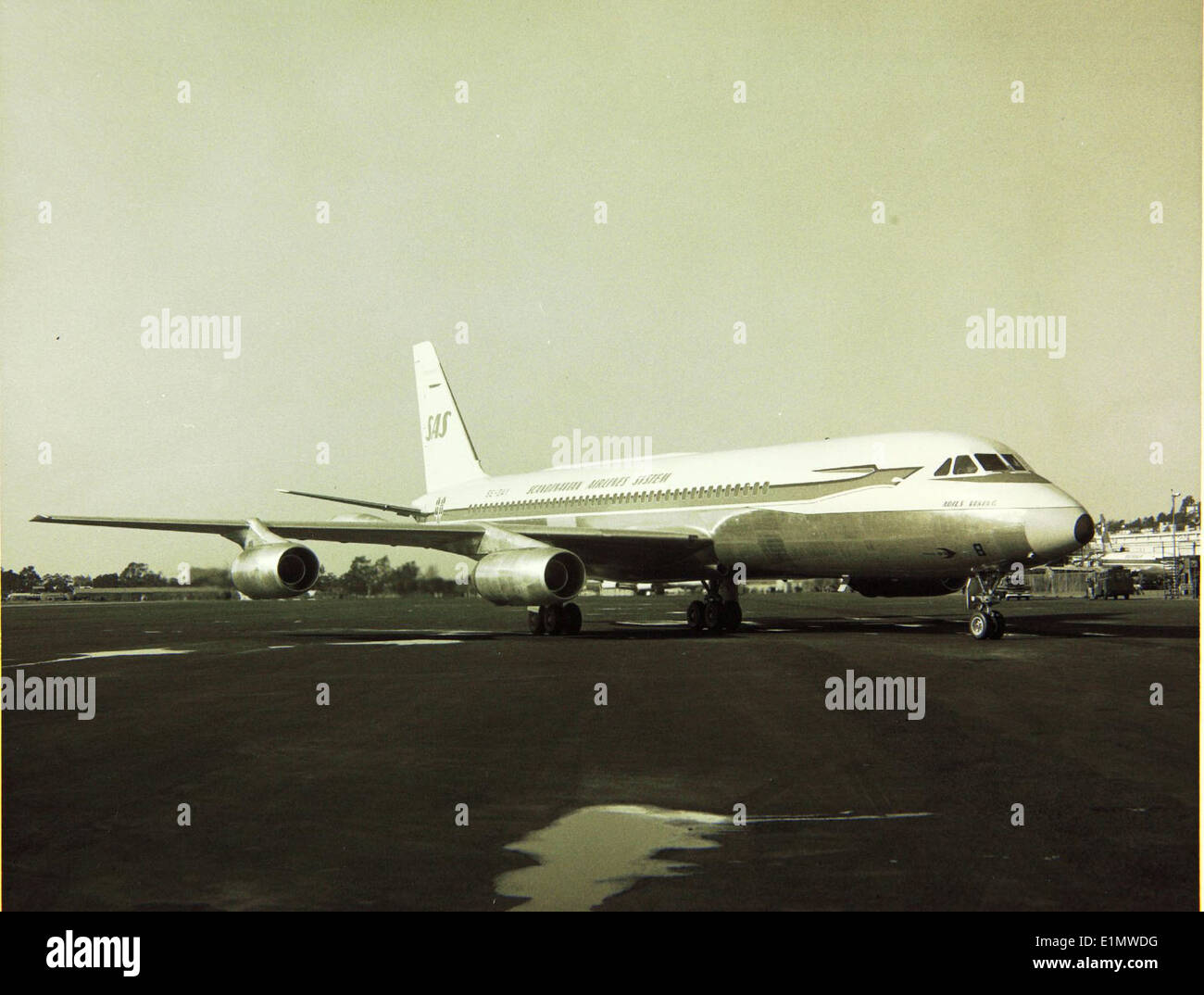 The Convair 990 Coronado, a quadjet airliner, was operated by ...