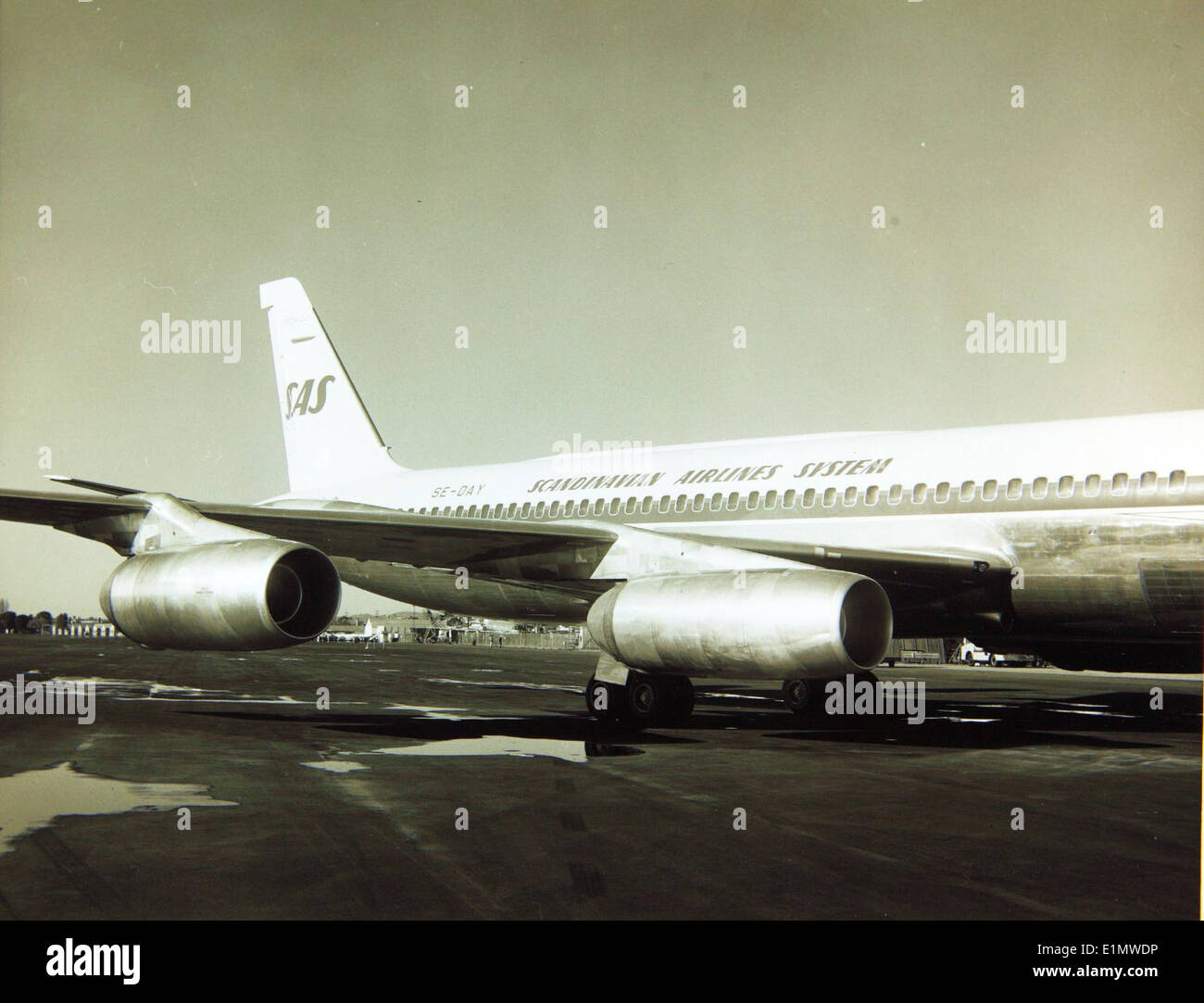 The Convair 990 Coronado, an airliner designed for long-range ...