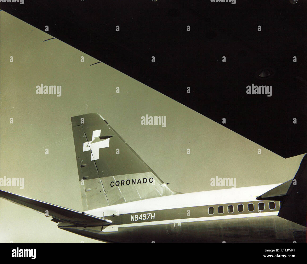 The Convair 990 Coronado, an advanced airliner from the late 1950s, is ...