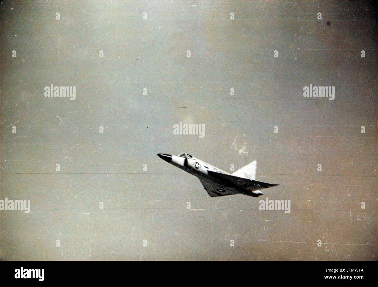 The Convair F-102 Delta Dagger, an interceptor aircraft used by the U.S ...