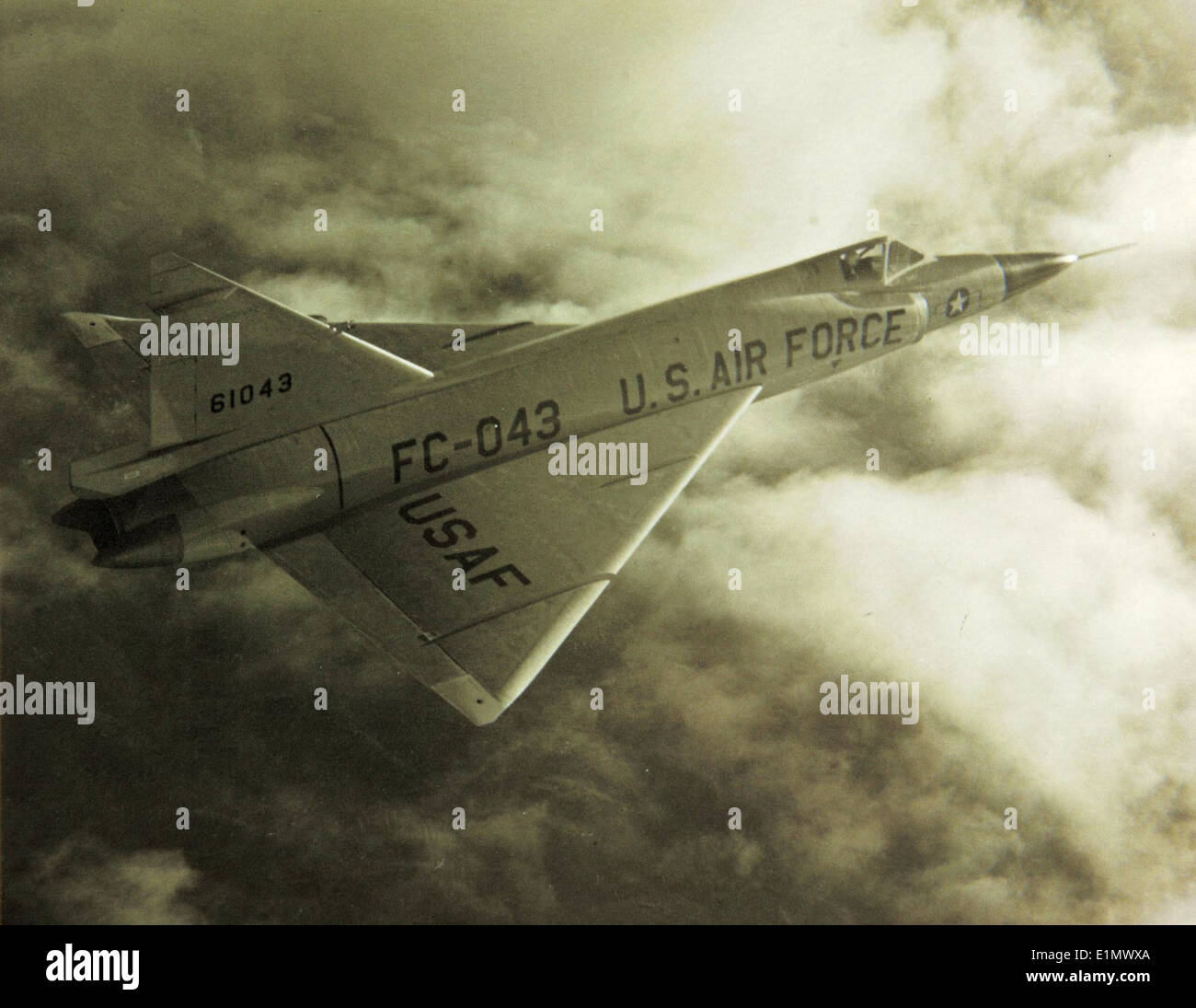 The Convair F-102 Delta Dagger, serial number 56-1043, was a key ...