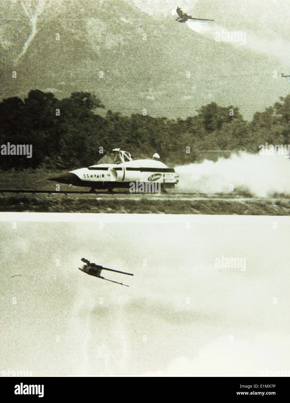 The Convair F-102 Delta Dagger was a supersonic interceptor jet used by ...