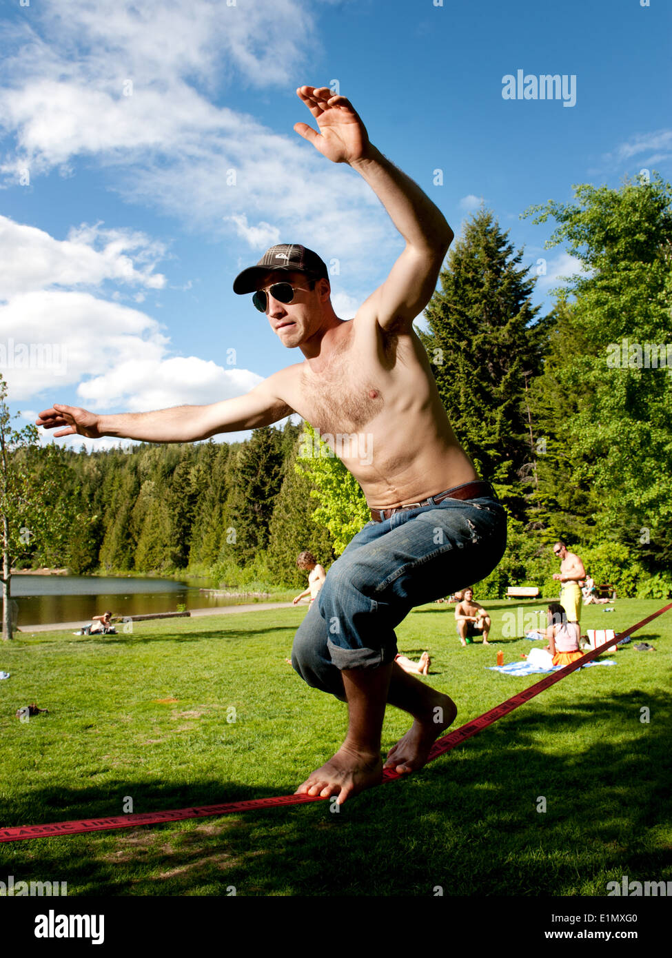 Slack rope hi-res stock photography and images - Alamy