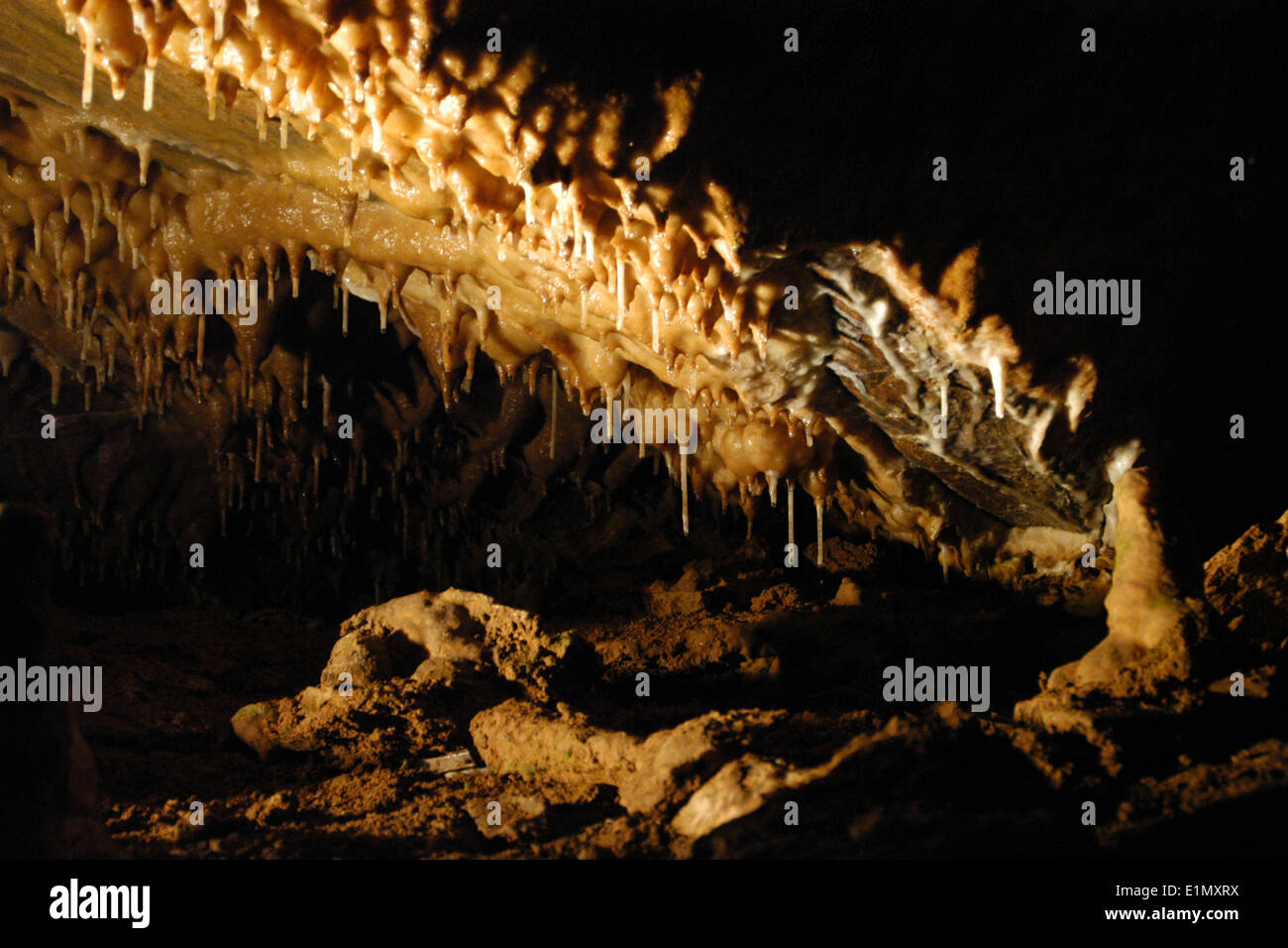 Balcarka Cave in the Moravian Karst (Moravsky Kras) Area near Brno ...