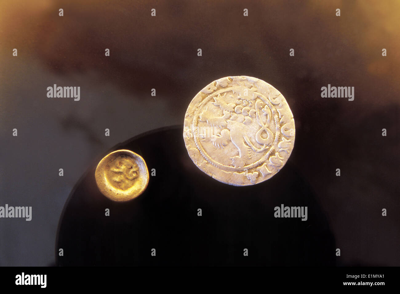 Silver coins of Holy Roman Emperor Charles IV. Museum of Coin Minting ...