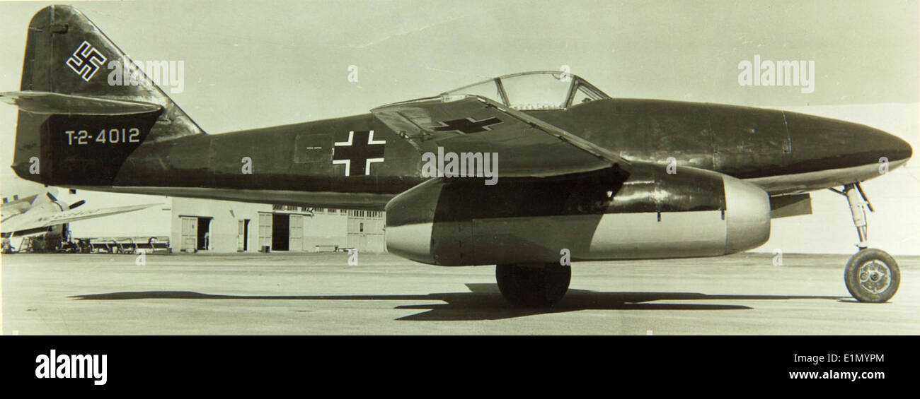 The Messerschmitt Me 262A, nicknamed 'Schwalbe' (Swallow), was the ...