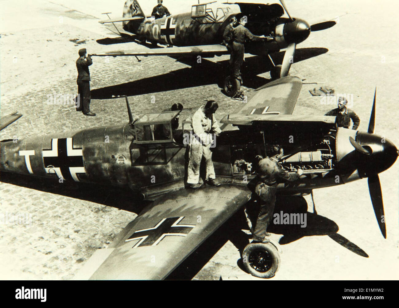 Messerschmitt 109f hi-res stock photography and images - Alamy