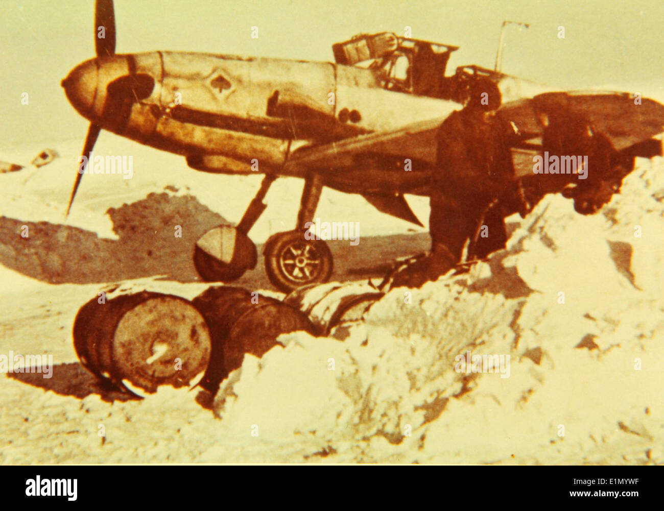 Messerschmitt bf 109f hi-res stock photography and images - Alamy