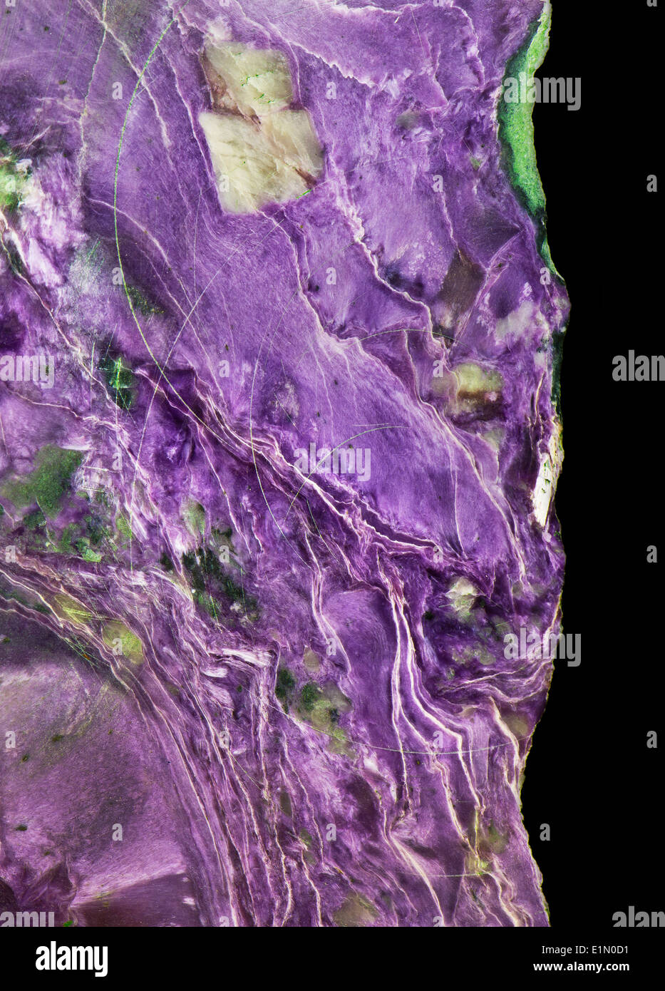 Charoite color hi-res stock photography and images - Alamy