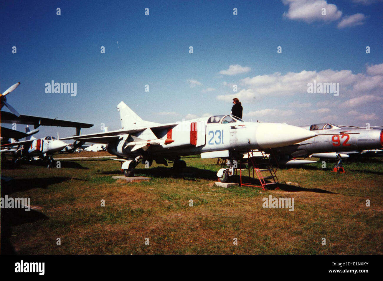 The MiG-23 Flogger, a Soviet-designed fighter aircraft, was introduced ...