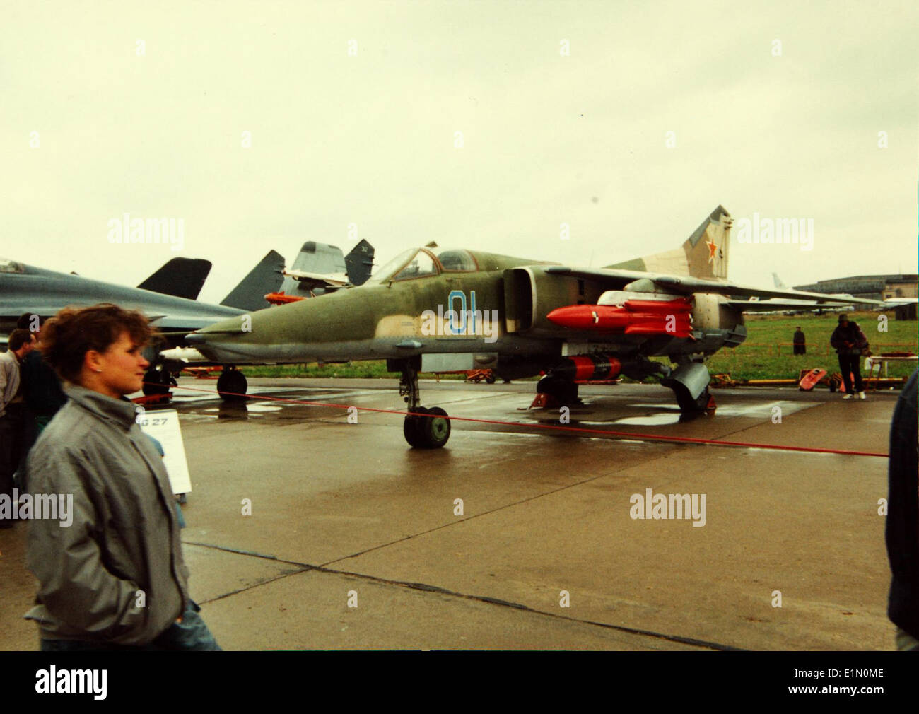 The Mikoyan MiG-27 Flogger is a Soviet-designed ground-attack aircraft ...