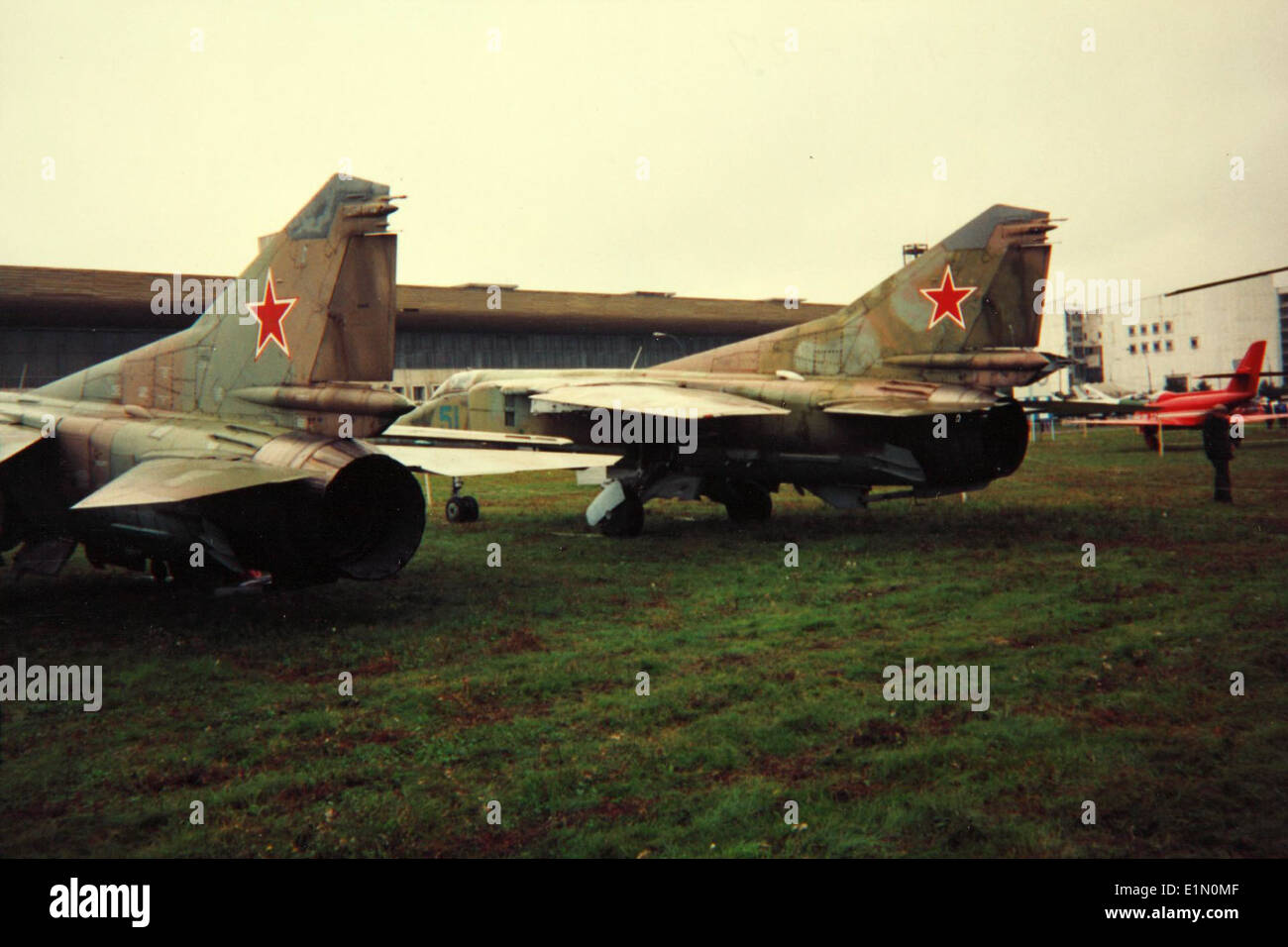 Photo of the MiG-27, also known as the Flogger, a Soviet ground-attack ...