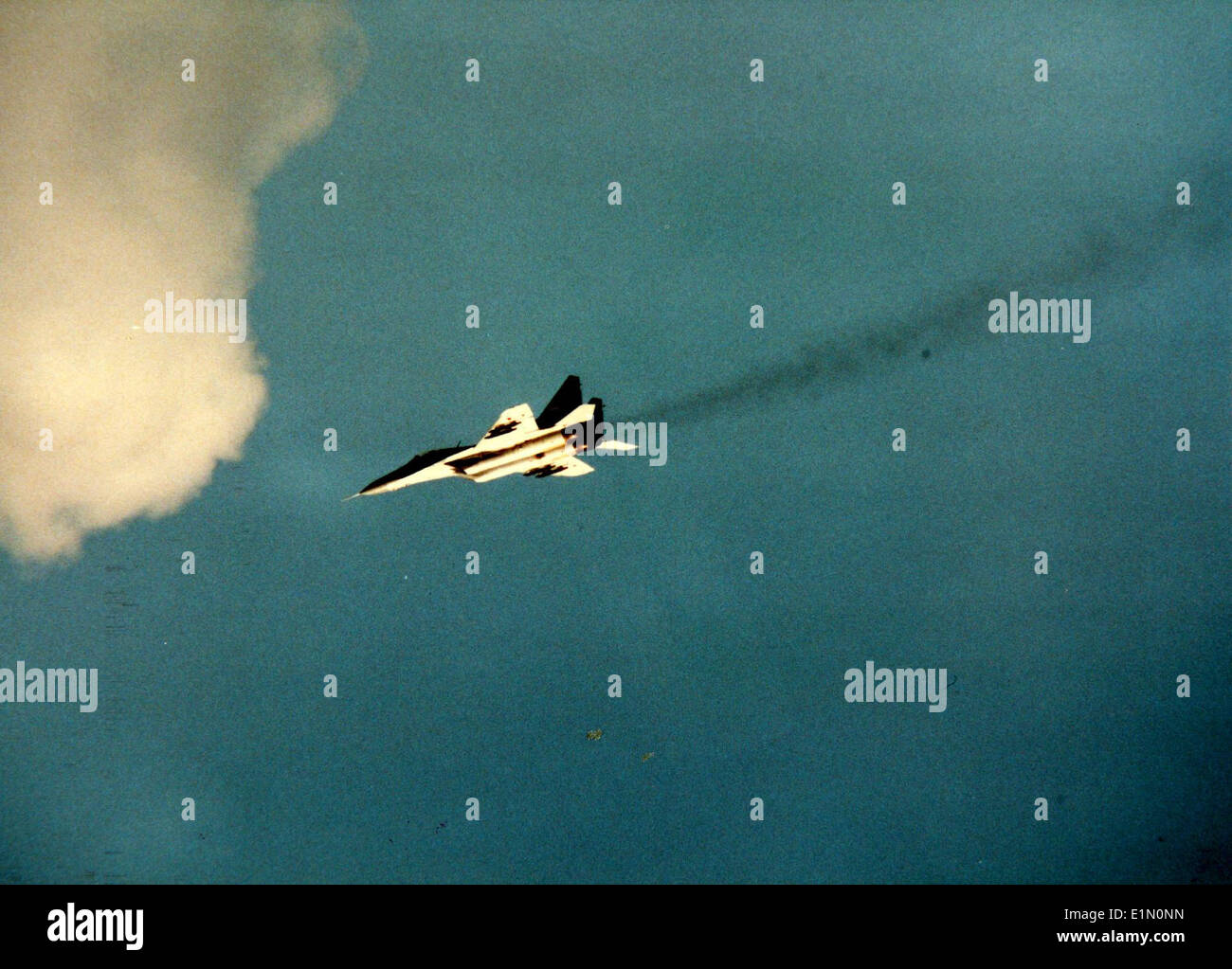 The MiG-29, known by its NATO reporting name 'Fulcrum,' is a Soviet ...