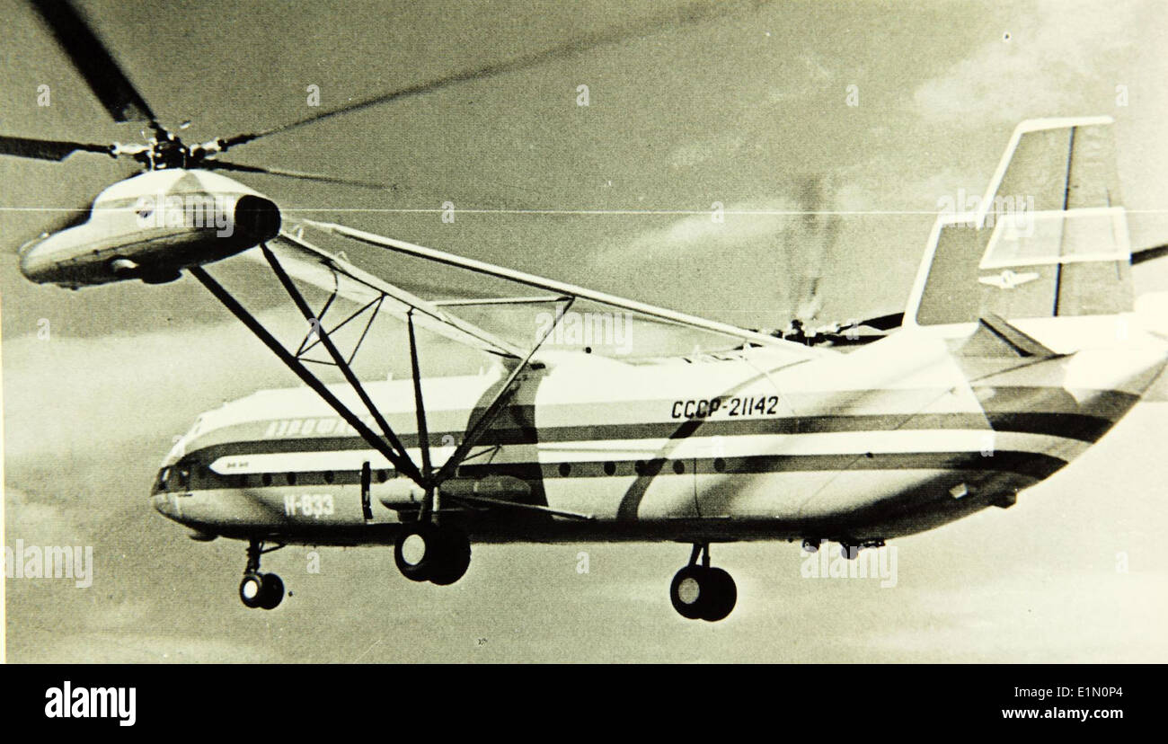 The Mil Mi-12, known as 'Homer,' was a Soviet heavy-lift helicopter ...