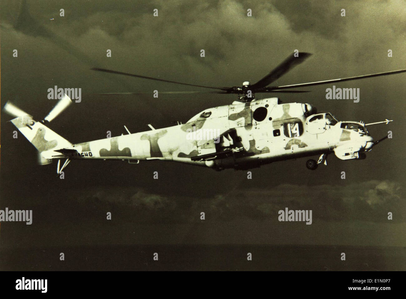 The Mil Mi-24, known as the Hind, is a Soviet-designed attack ...