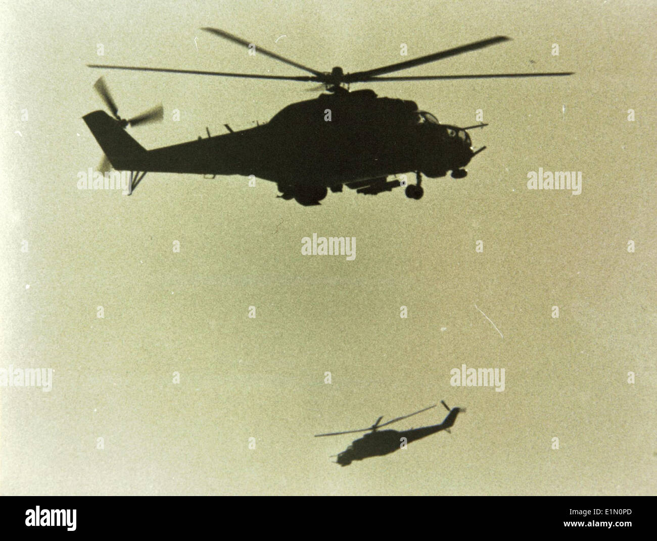 The Mil Mi-24 Hind is a Soviet-designed attack helicopter, introduced in the 1970s. It combines ...