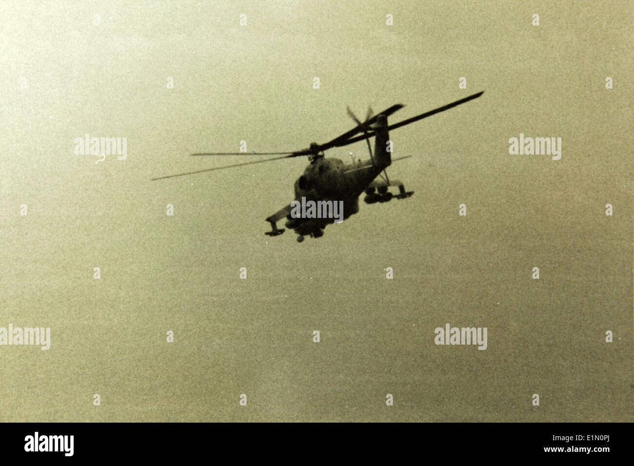 The Mil Mi-24 Hind is a Soviet-designed attack helicopter widely used ...