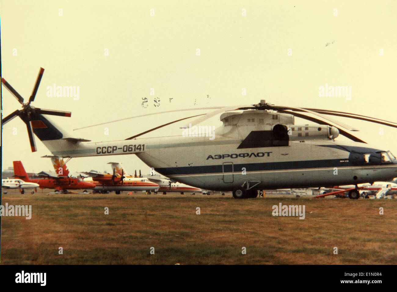 The Mil Mi-26, with the registration number CCCP-06141, is a Soviet ...