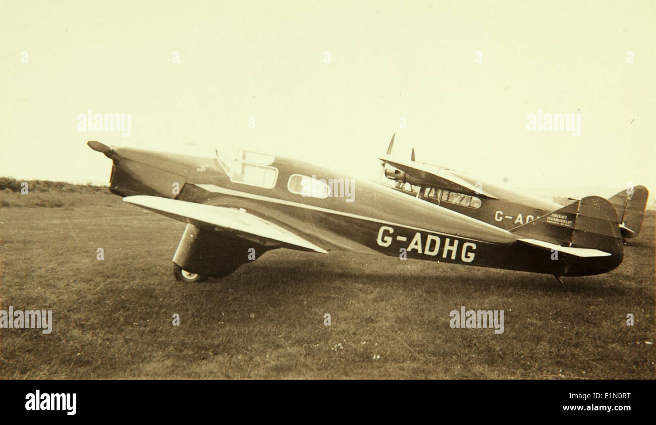 The Miles M.3 Falcon was a British light aircraft from the 1930s, known ...