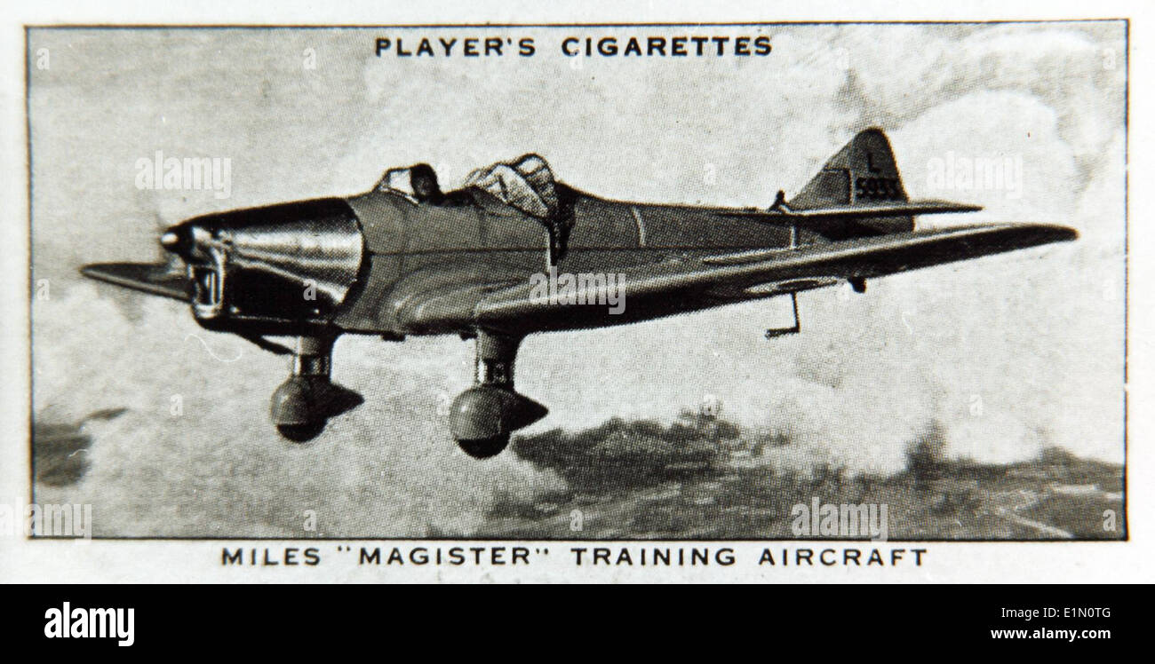Miles magister aircraft hi-res stock photography and images - Alamy