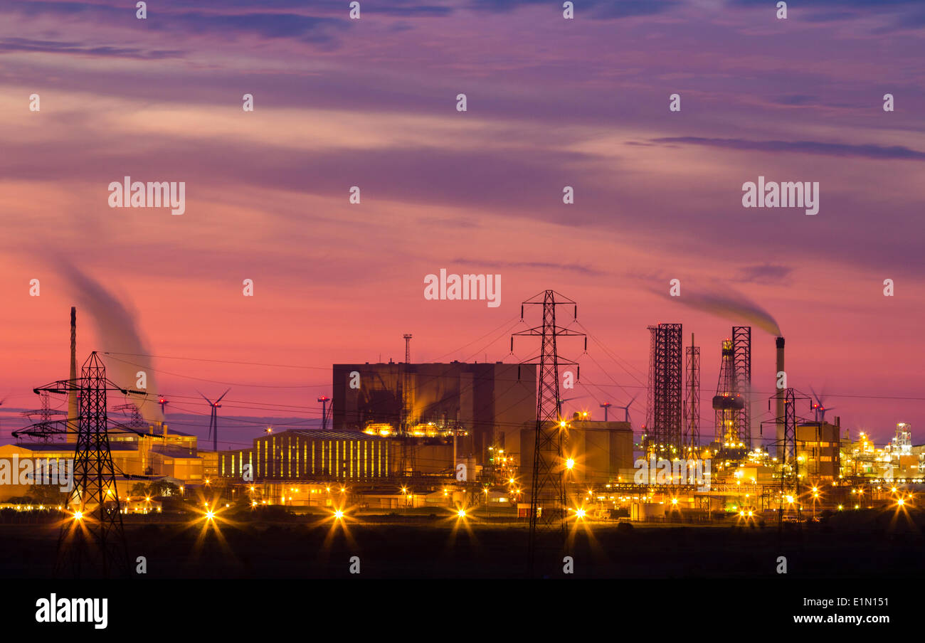 Titanium Dioxide chemical plant and Hartlepool Nuclear power station ...