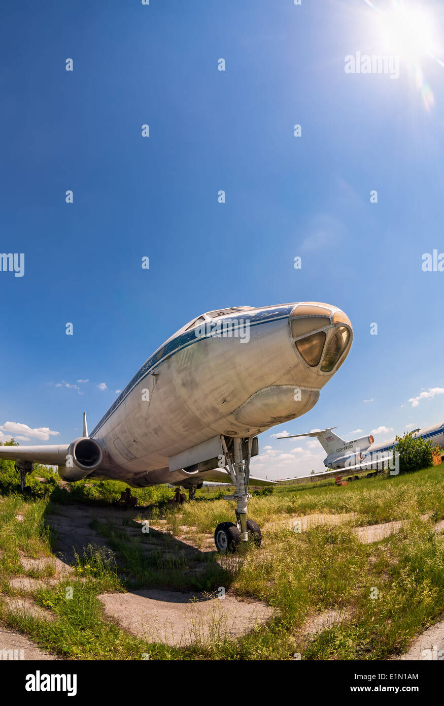 Tupolev tu 104 aircraft hi-res stock photography and images - Alamy