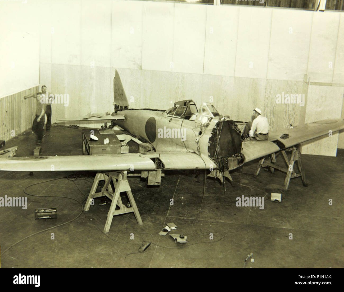 The Mitsubishi A6M Zero, also known as the Akutan Zero, was a Japanese ...