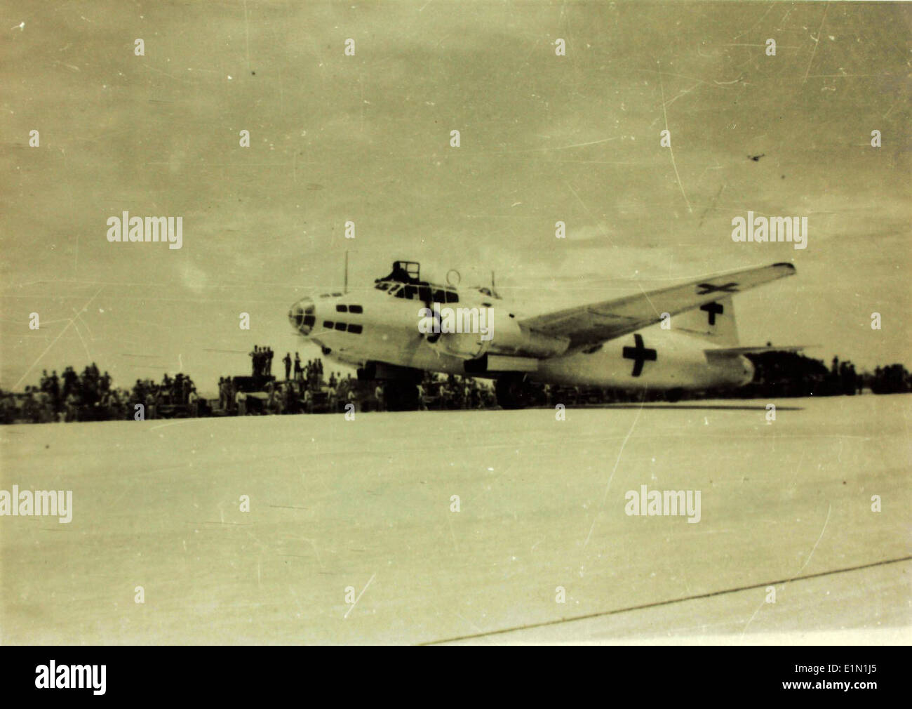 The Mitsubishi G4M-2, also known as the 'Betty,' was a Japanese twin ...