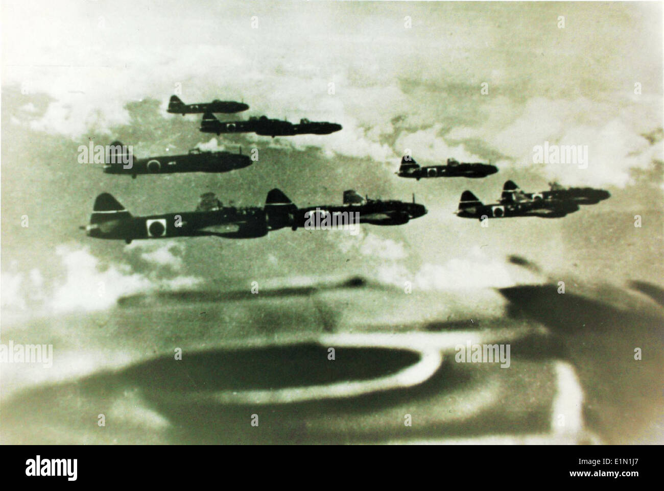 The Mitsubishi G4M-2, known by its Allied reporting name 'Betty,' was a ...