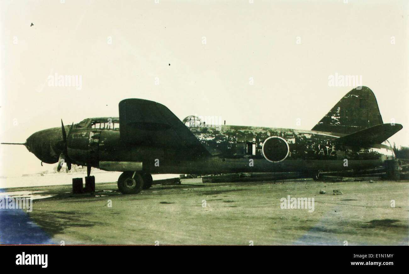 The Mitsubishi G4M-2, also known as the Betty, was a Japanese medium ...