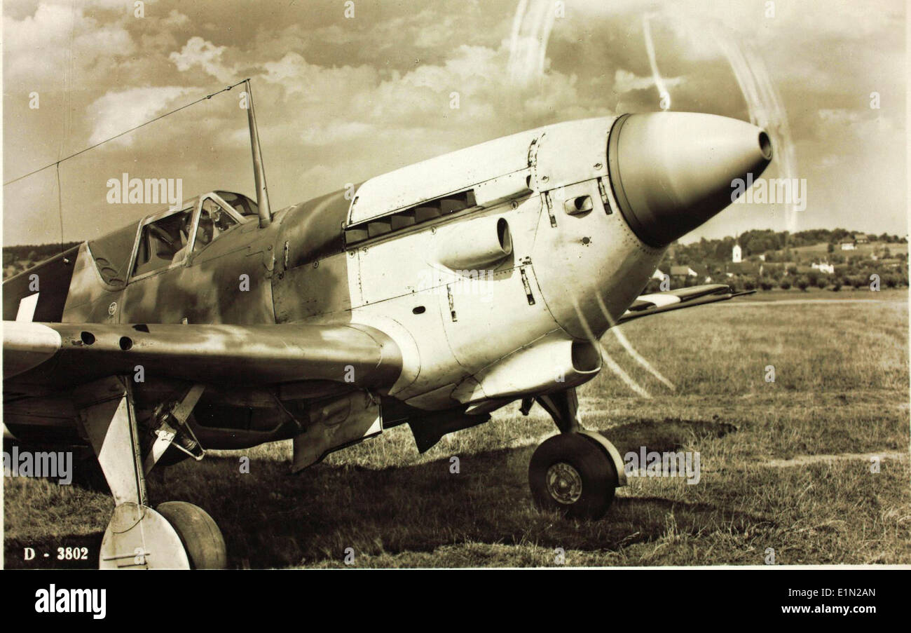 The Morane-Saulnier MS.406, a French fighter aircraft used during the ...