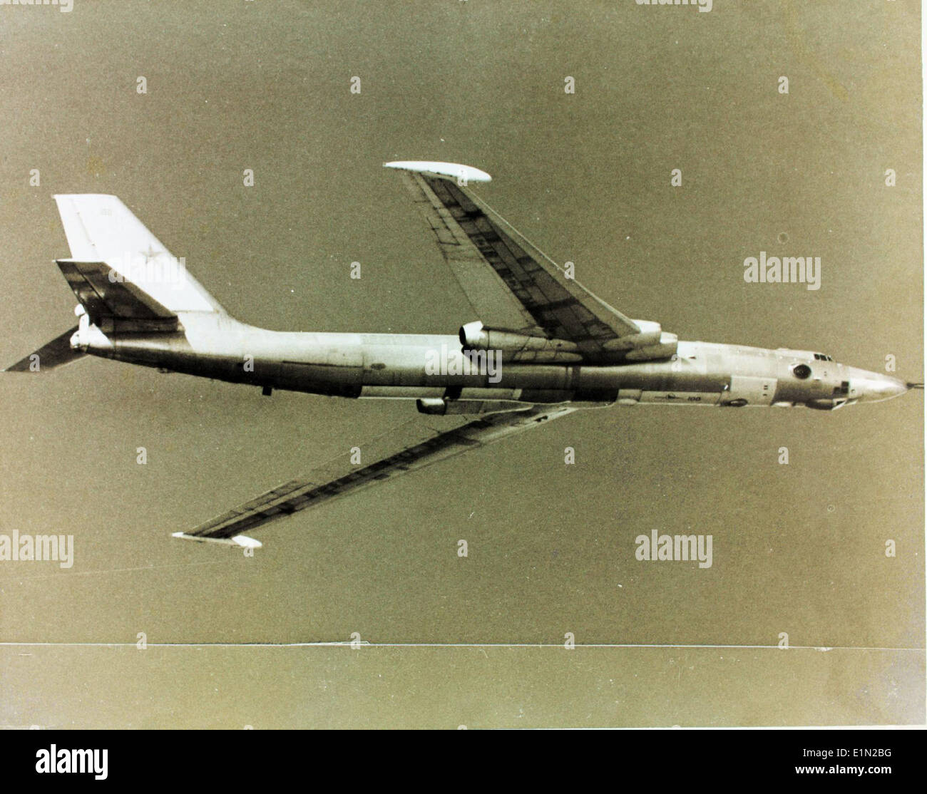 The Myasishchev M-4 Bison was a Soviet heavy bomber developed during ...