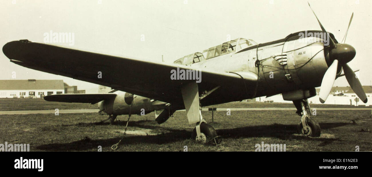 The Nakajima B6N 'Jill' was a Japanese torpedo bomber used during World ...