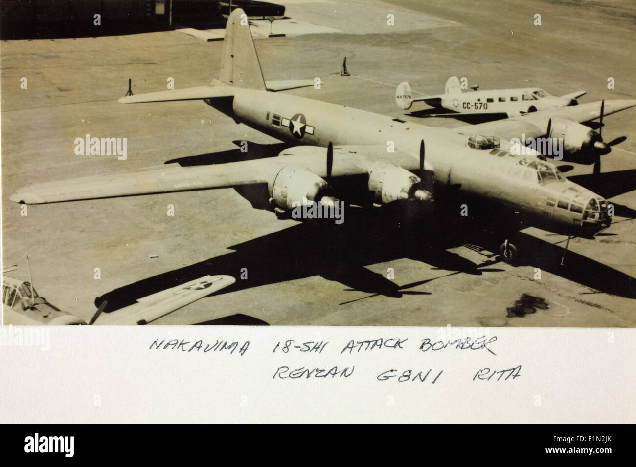 The Nakajima G8N Renzan, also known as the 'Mountain Range,' was a ...
