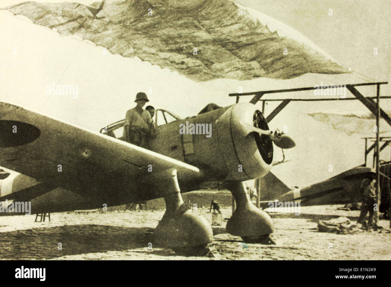The Nakajima KI-27, also known as the 'Nate,' was a Japanese Army Type ...