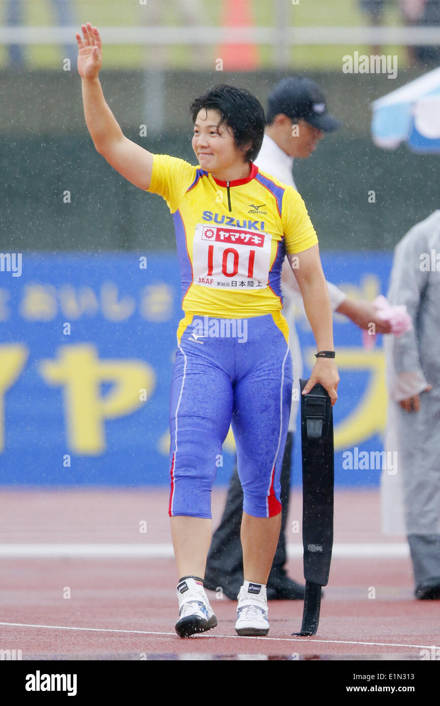 Toho Minnano Stadium, Fukushima, Japan. 6th June, 2014. Yuki Ebihara ...