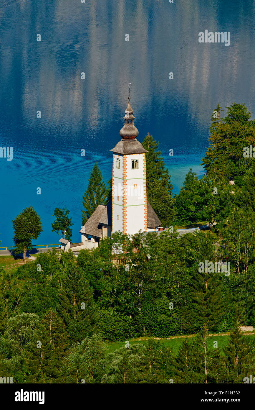 Slovenia, Gorenjska region, Triglav National Park, Bohinj lake and ...