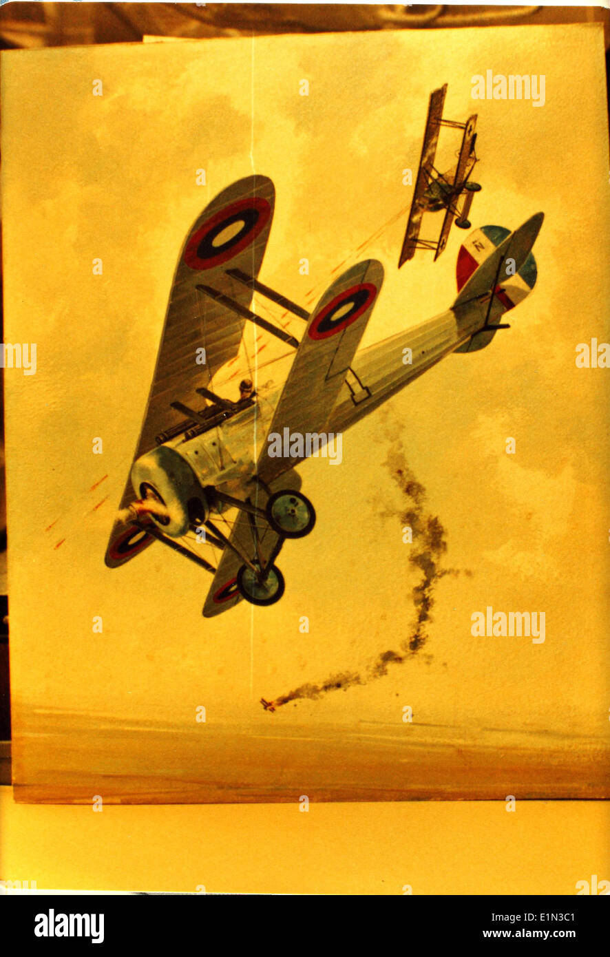 The Nieuport 28 was a French biplane fighter aircraft used in World War ...