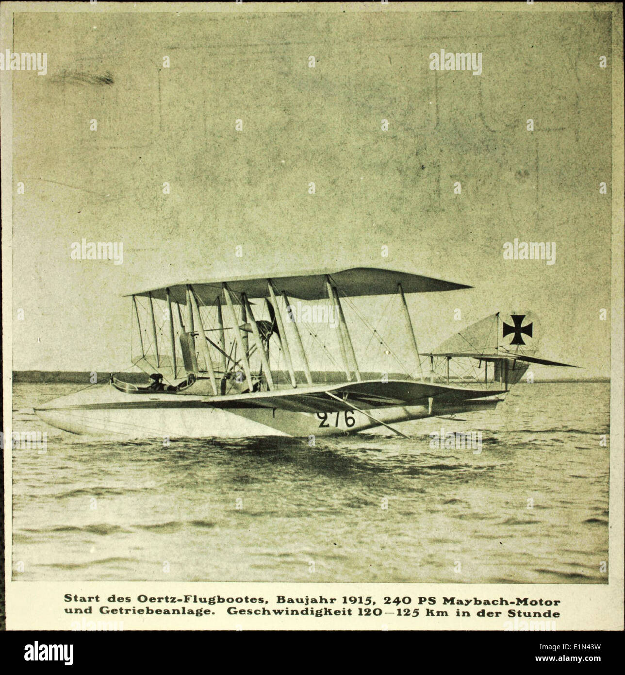 The Oertz W 5 was a German seaplane used during World War I. Designed ...