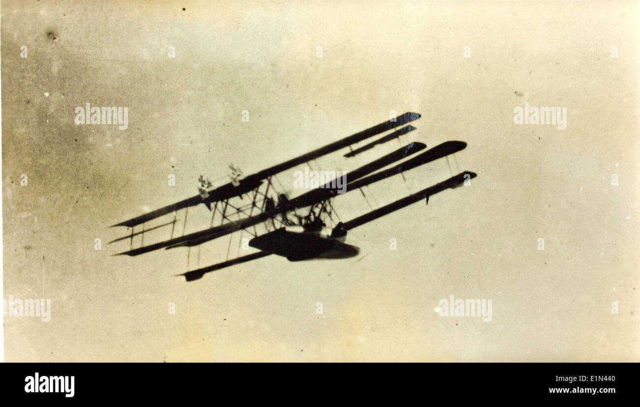 The W 6, designed by Oertz, was an early German floatplane used ...