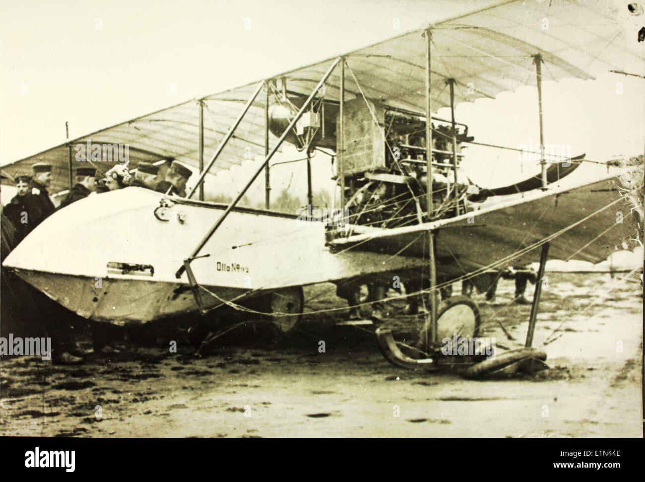 The Otto Pusher was a 1912 Bavarian biplane that crashed while in ...